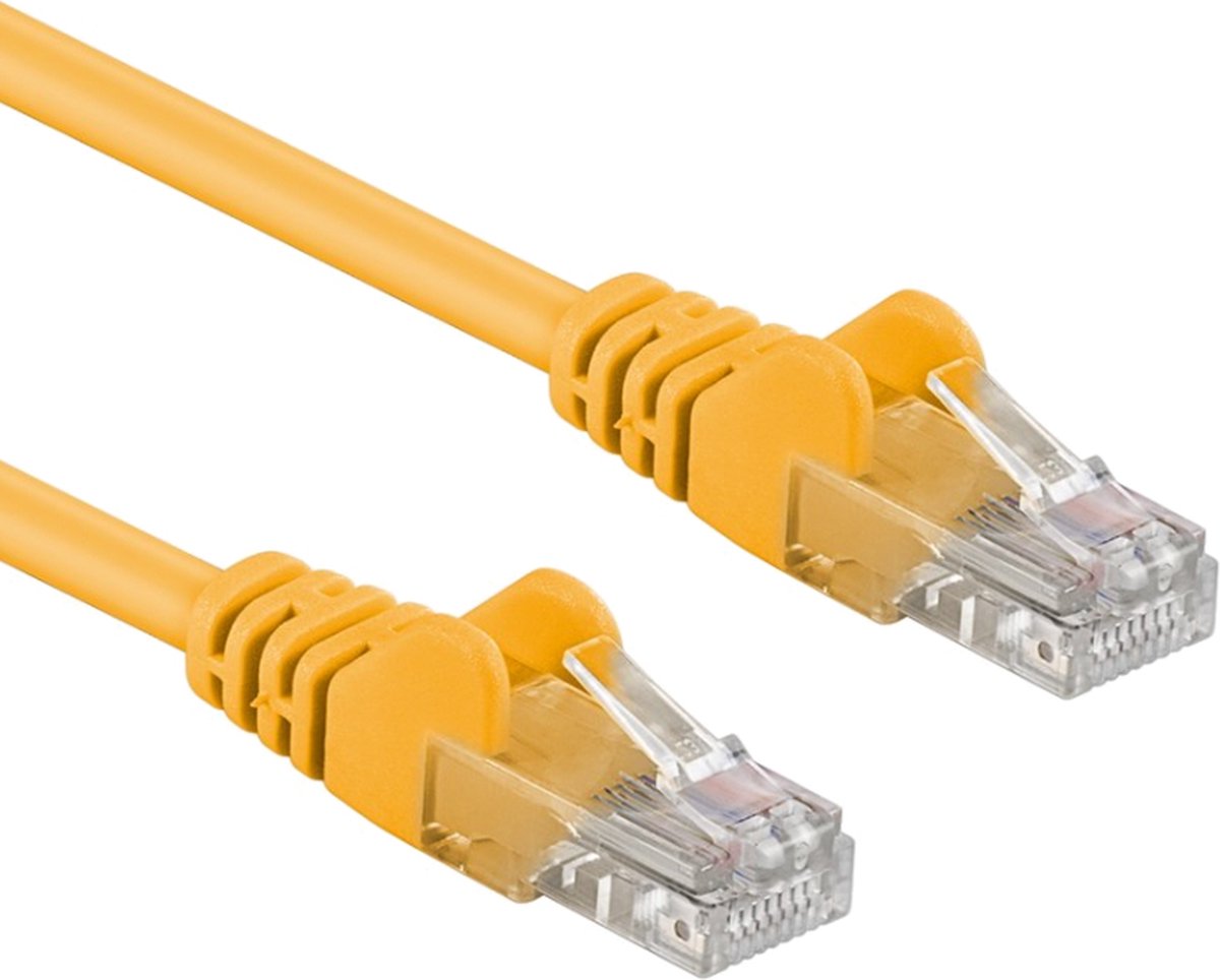 UTP CAT6 Gigabit Netwerkkabel - CU - 1,5 meter - Geel | bol.com