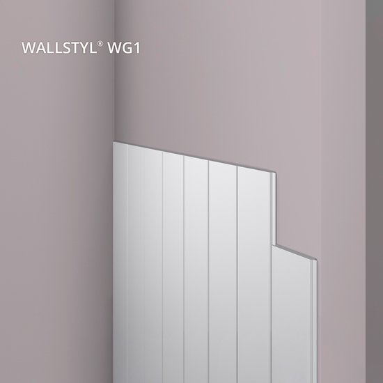 NMC WG1-box WALLSTYL Noel Marquet 1 doos 12 stukken 3d muurpaneel modern design wit |... | bol