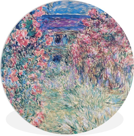 Wall Circle - Indoor Wall Circle - La maison parmi les roses - Tableau ...