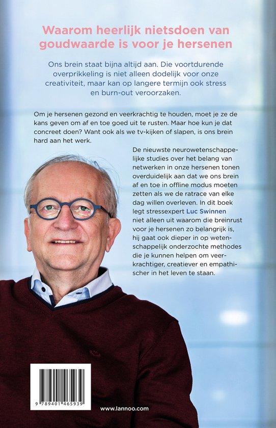 Rust voor je brein, Luc Swinnen | 9789401465939 | Boeken | bol
