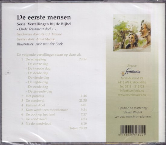 De eerste mensen - Ds. C.J. Meeuse, Ds. C.J. Meeuse | CD (album ...
