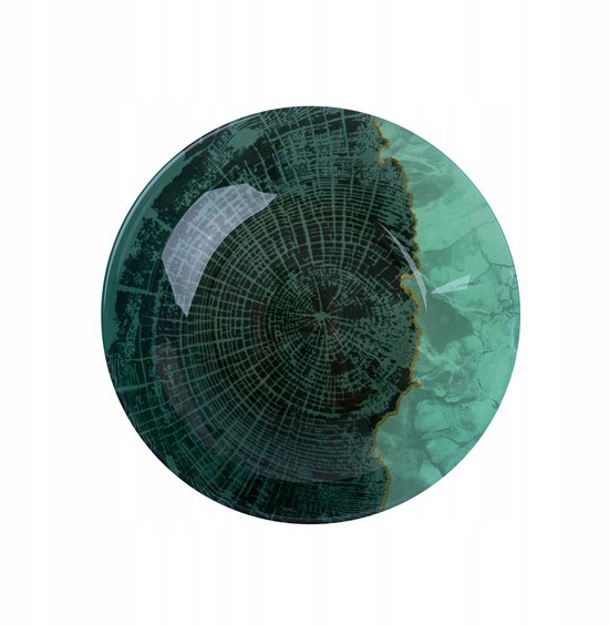 Luminarc Algoreene Green Diep Bord 20 cm - Natuurlijk Design | bol