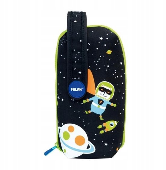 Milan Multipen Pouch met 4 Uitneembare Mini Etuis - Superhelden Blauw | bol