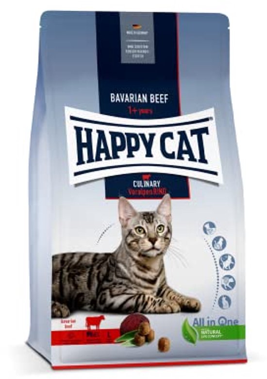 Droogvoer voor Volwassen Katten met Rundvlees - 10 kg | bol