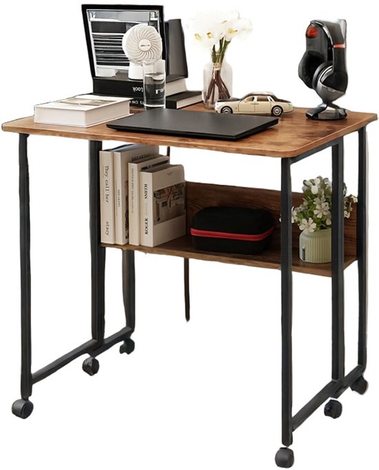 Mobiel Vouwbureau – Compact Bureau – Klein Tafel – Opvouwbare Werktafel ...