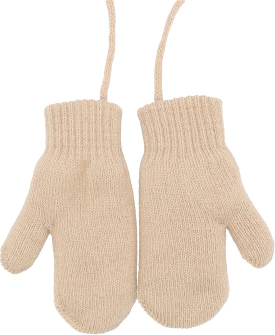 Puck Knit Wanten - Sand | bol