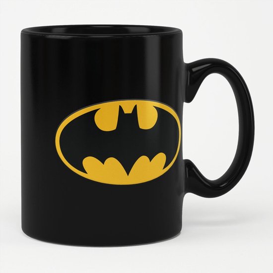 Batman Tasse/Kaffeebecher Logo Mug Black | bol