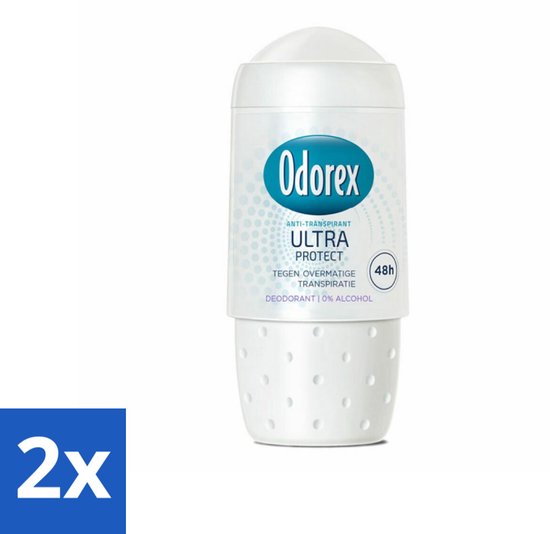 2 x Odorex Deodorant Roller Ultra Protect 50 ml - Deodorant ...
