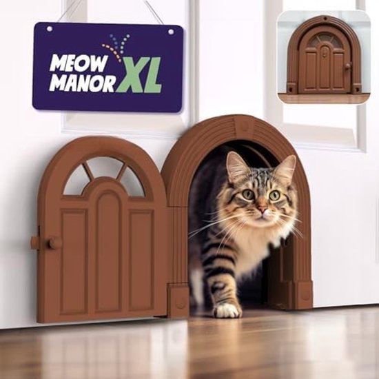 Kattenluik - Kattenluik met Tunnel - Microchip Kattenluik - Kattendeur ...