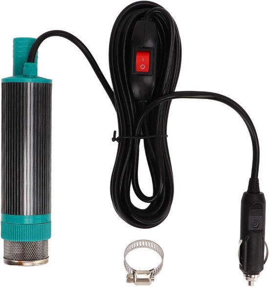 12V Portable Electric Oil Water Extractor Pump - Fuel Transfer Pump met ...