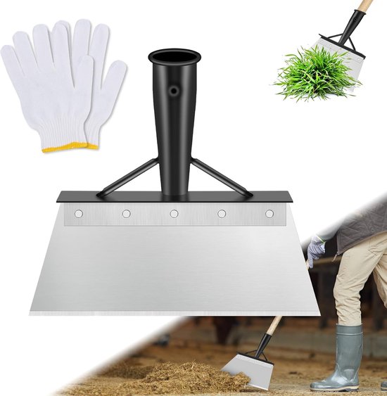 Multifunctionele Tuinschep - 25cm Platte Schep - Buiten Tuinschep voor ...