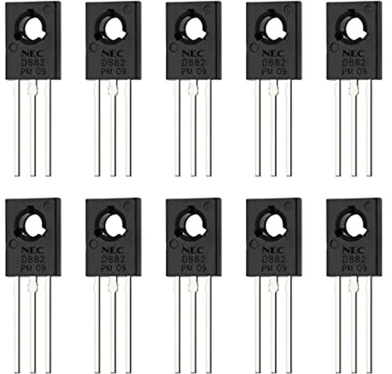 10 NPN Transistors Silicium Power Algemeen Doel 3Pin voor Audio Radio | bol
