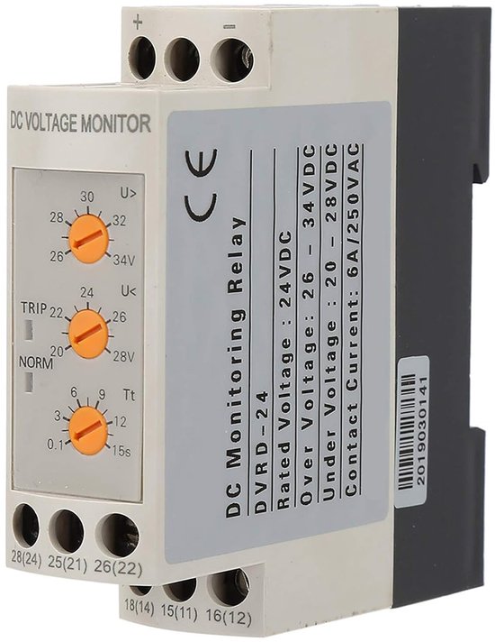 Adjustable Relay - Voltage Monitoring Relay - 48V Switching Relay ...