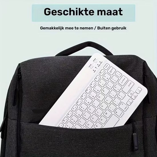 Draadloze Toetsenbord en Muis Set – Bluetooth – Zwart – Compact ...