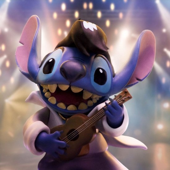 Iron Studios - Art Scale 1/10 - Disney Classics - Stitch King of Rock ...