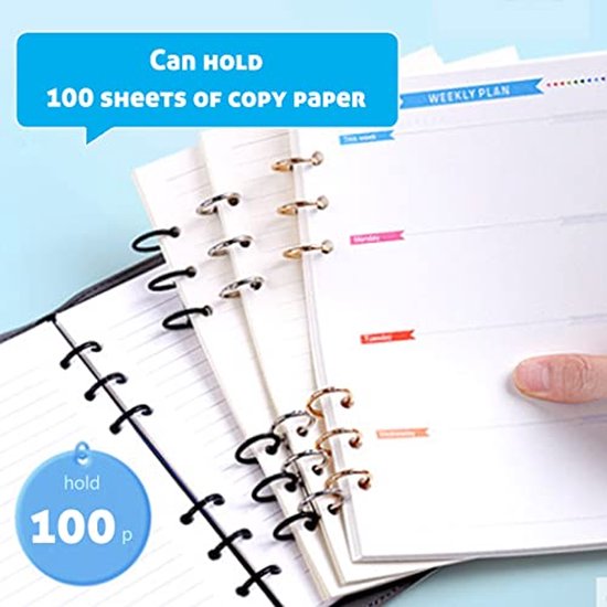 Ringband Binder Binder Binder Los Gesegmenteerd Papier Bindring ...