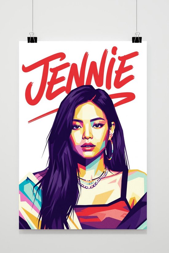 JENNIE Poster - Muziek Posters - BLACKPINK - Kpop - Pop Art ...