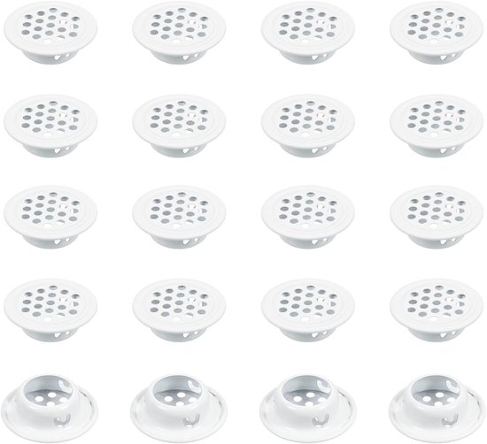 20 stuks ventilatieroosters - ronde luchtroosters - luchtroosters ...