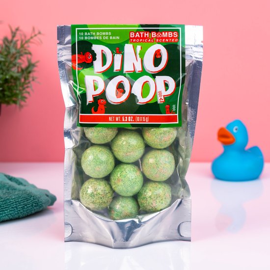Gift Republic Dino Poop Badbommen | bol