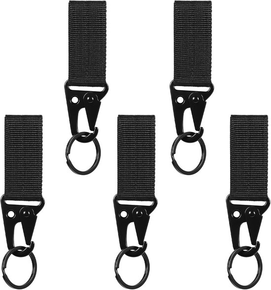5 stuks tactische riemclip - sleutelhanger - politie-accessoires ...