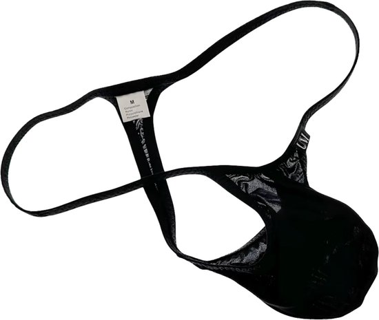 Heren String Zwart - Dunne T String - Sexy Design - Mannen Onderbroek ...