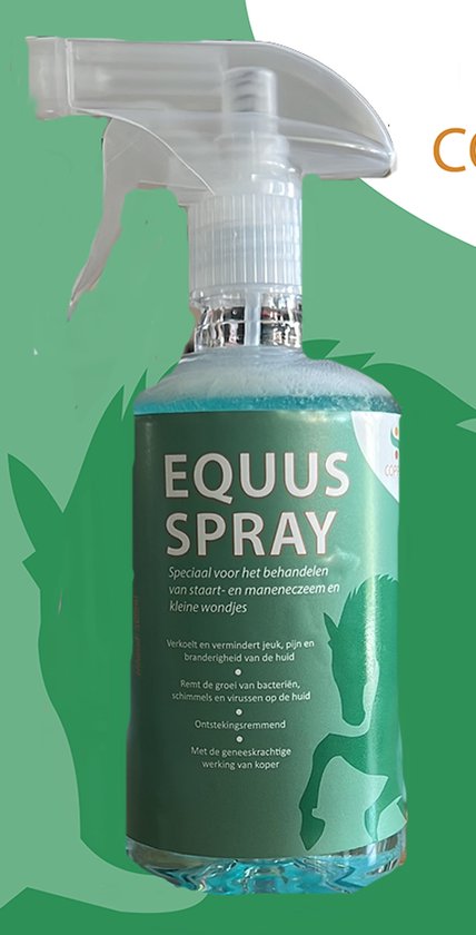 Copper Care Equus Spray - Paarden Staart- en Maneneczeem, Mok en kleine ...