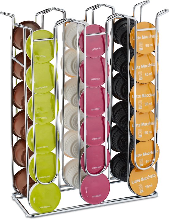 capsulehouder - geschikt voor Dolce Gusto - voor 36 cups - metaal | bol