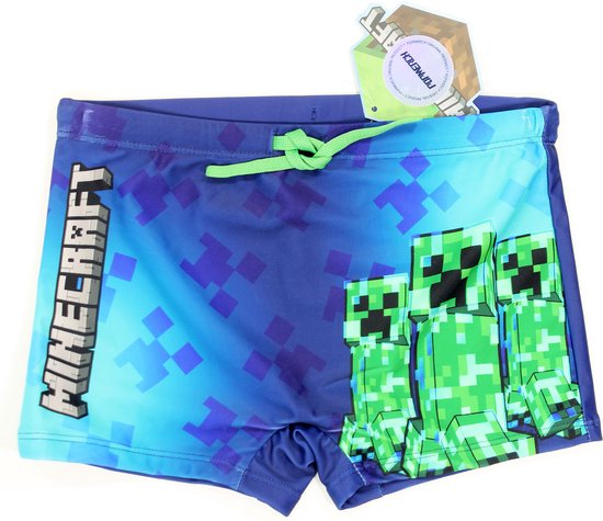 Minecraft Onderwater Creepers Zwembroek - Officiële Merchandise | bol.com