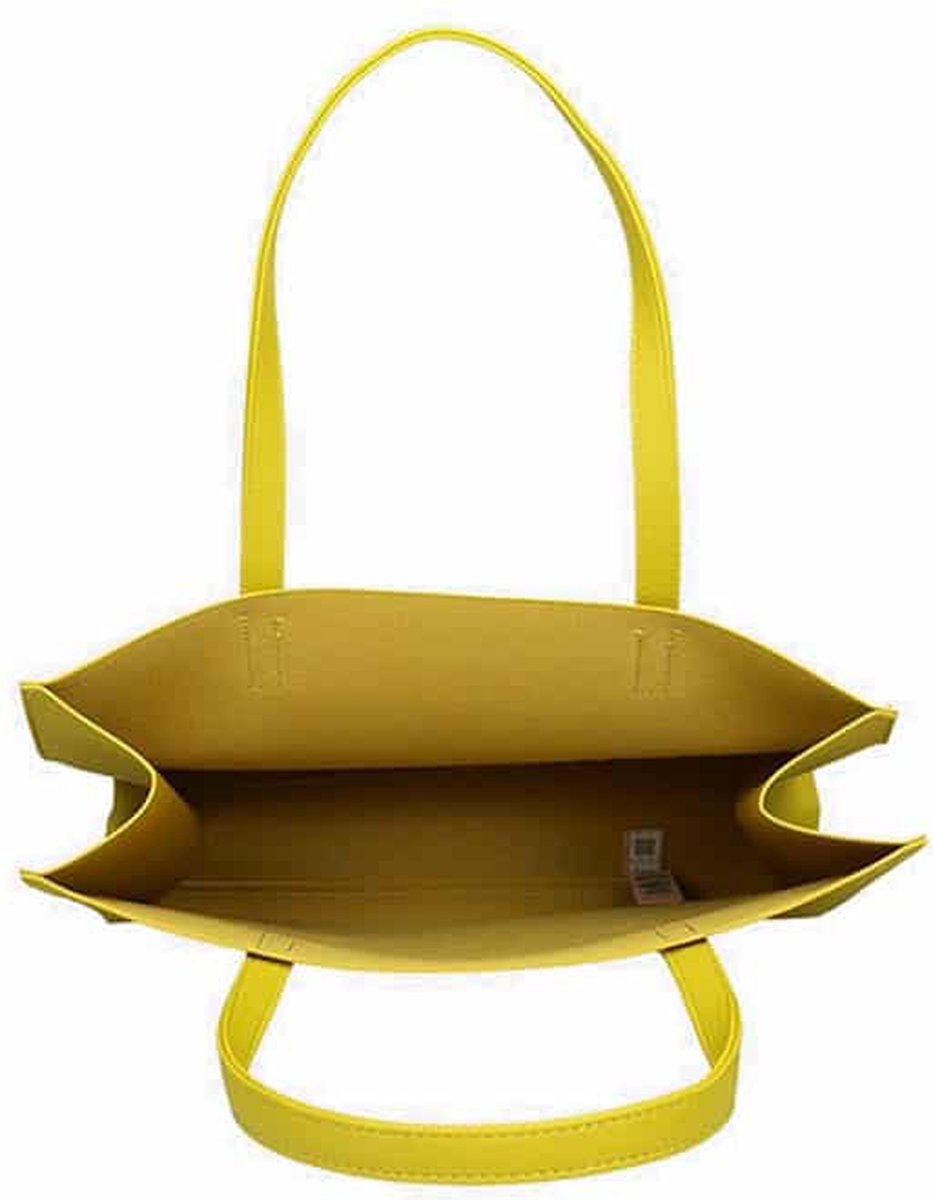 Ted Baker - Soocon Crosshatch Large Icon Bag Yellow | bol