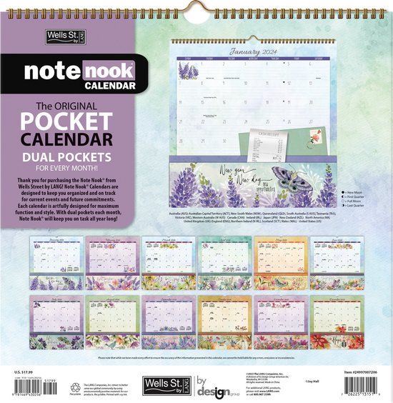 Country Pleasures Note Nook Kalender 2024 | bol