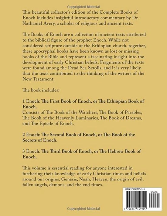 The Complete Books of Enoch (Annotated): 1 Enoch: The Ethiopian Book of ...