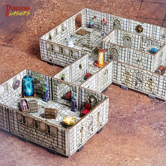 Dungeons and Lasers - Dungeon Starter Set - RPG Terrein - Roleplaying ...