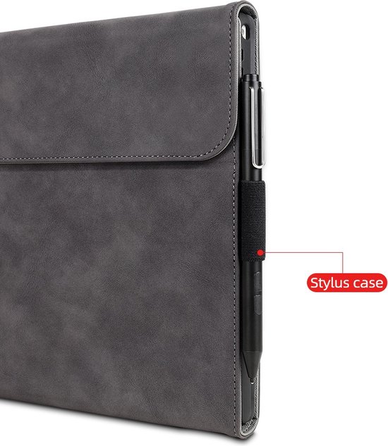 Hoes Geschikt Voor Microsoft Surface Pro 8 Tri Fold Book Case Met Tas