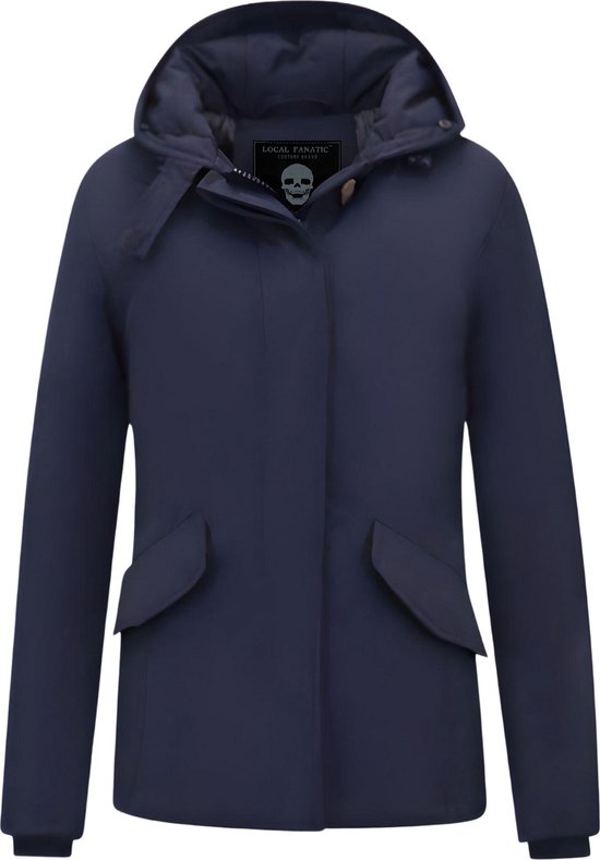 Dames Jas - Winterjas Dames Gewatteerd - Winterjas Dames - Slim Fit ...