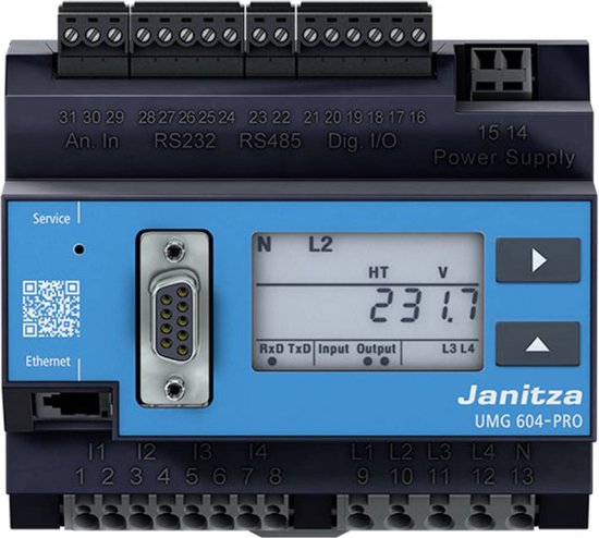 Janitza UMG 604-PRO 24 V Power Quality Analyzer | bol