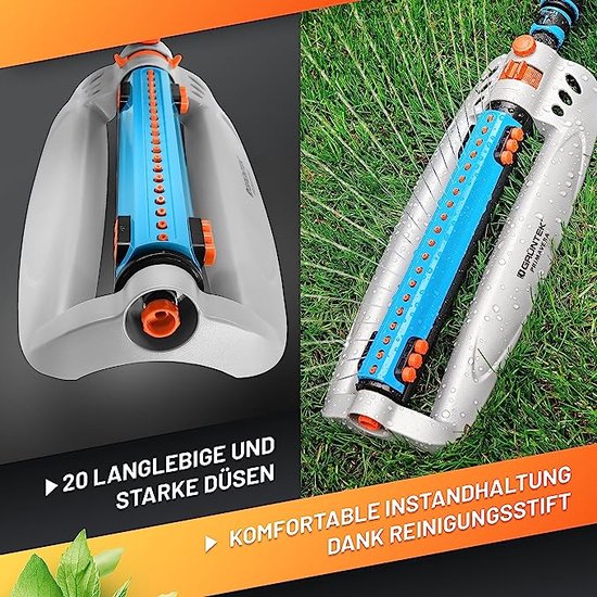 graden rotatiesproeier, irrigatiesysteem, tuinsprankeler, watersproeier ...