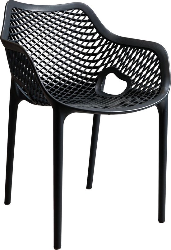 Ontwerp Terrasstolen - Aldo XL Stoel - Zwart | bol