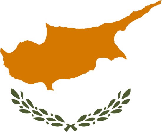 Cyprus Vlag 80x120cm | bol.com