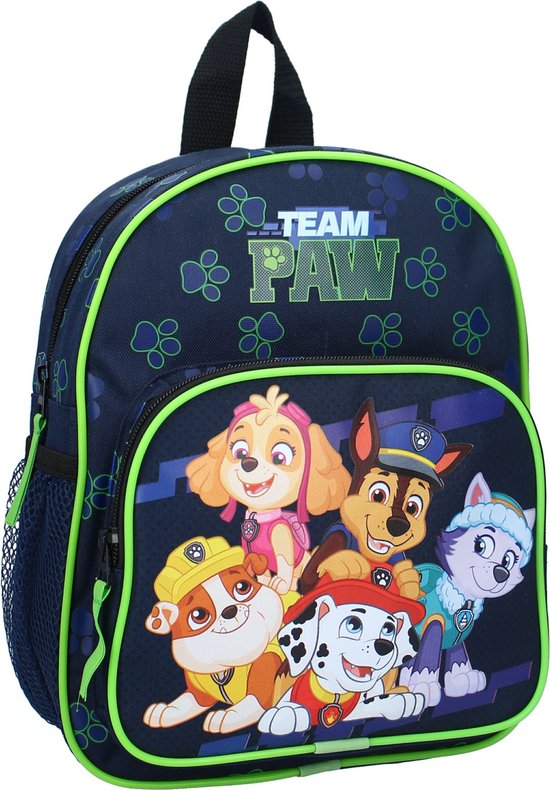 Paw Patrol Rugzak - Born Pawesome - Navy | bol.com