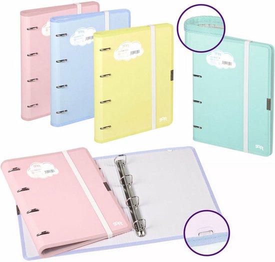 Ringmap Carchivo Soft Turkoois Din A4 | bol