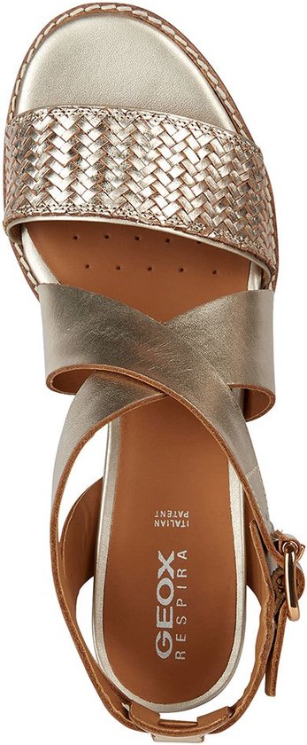 Geox Sozy Mid Sandalen Goud EU 41 Vrouw | bol