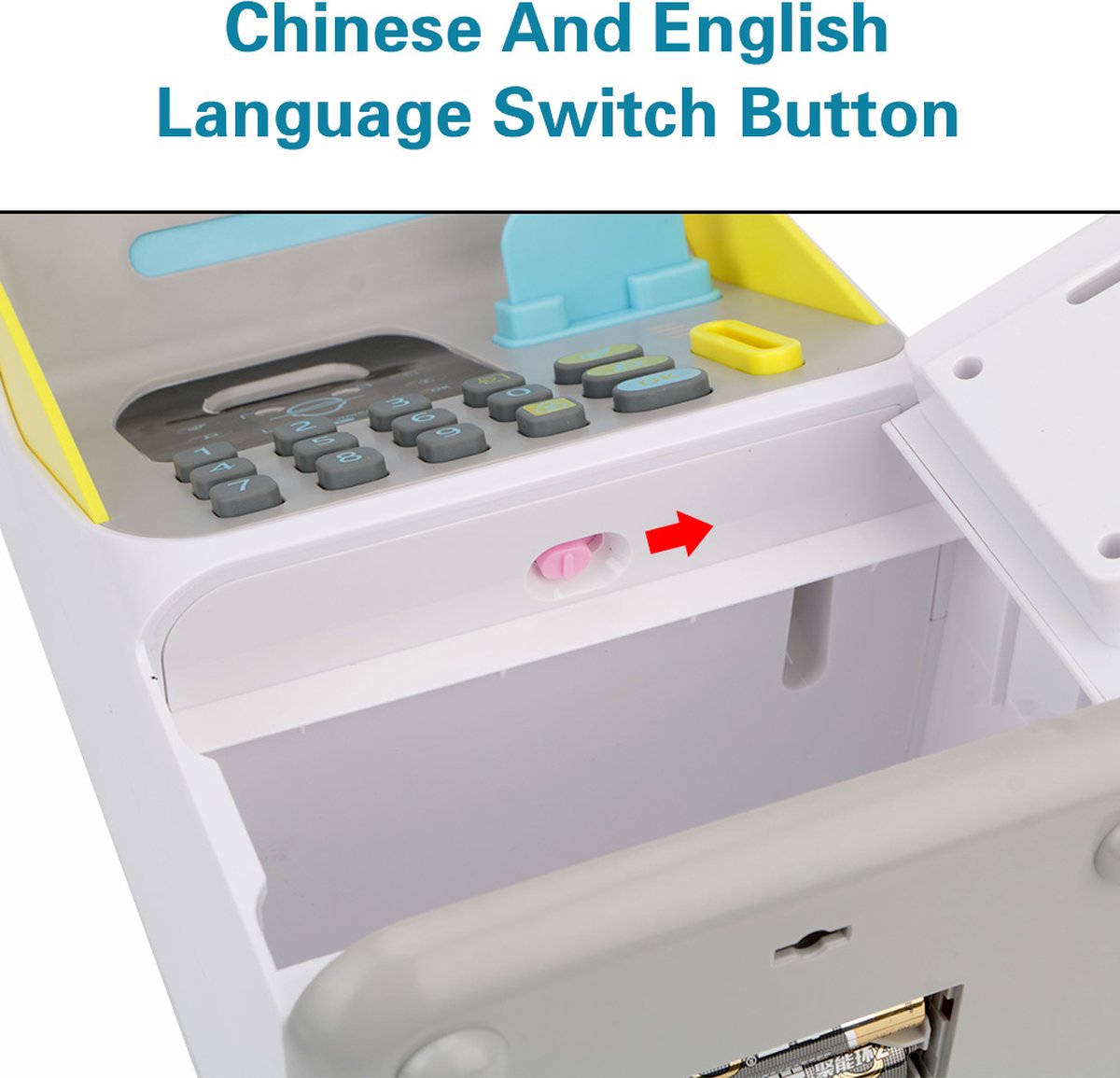 Elektronische Spaarpot Pin Apparaat Met Wachtwoord Geld Munten Sparen ...