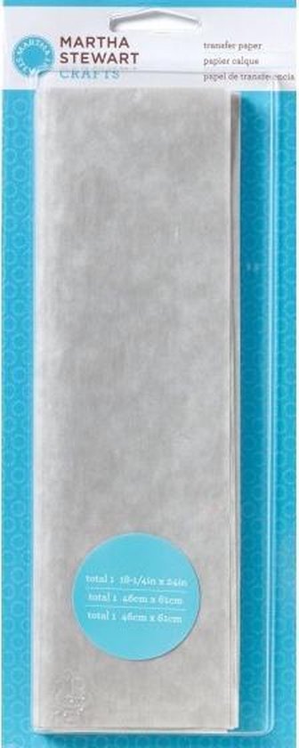 Martha Stewart transfer paper - 3 stuk | bol.com