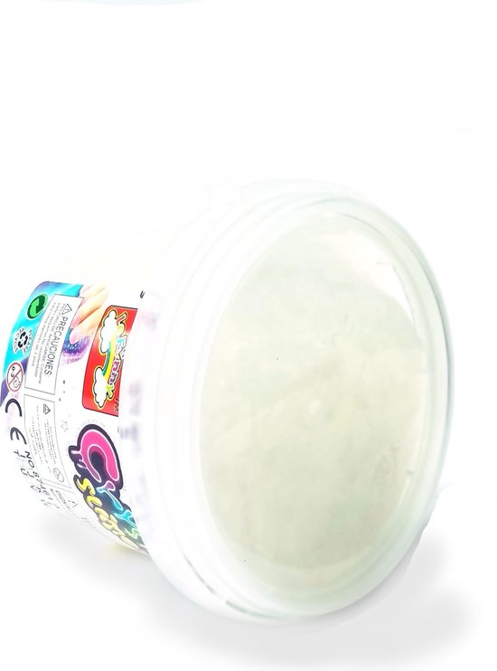 Crystal slime 550 gram wit | bol.com