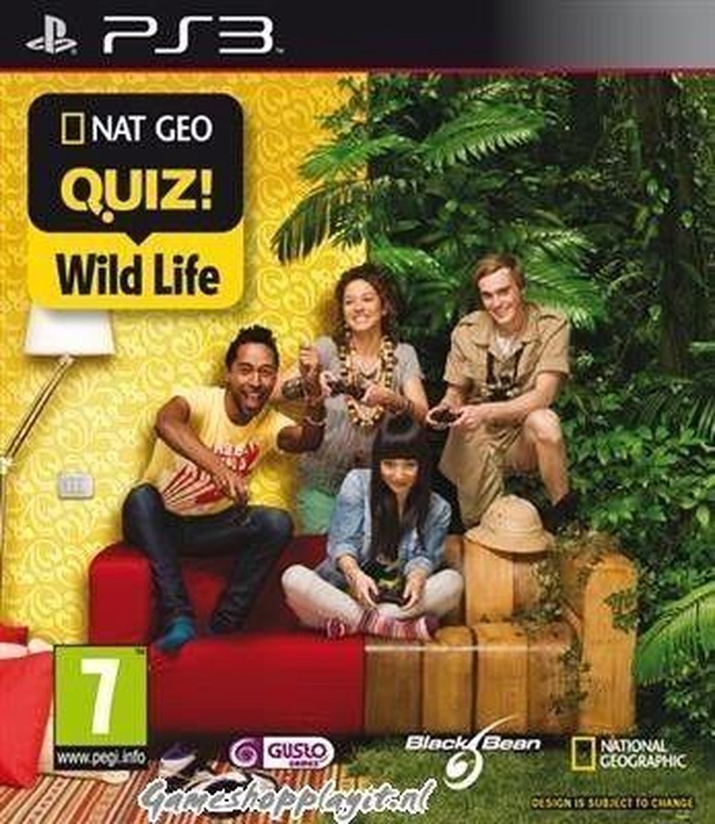 Natural Geographics Quiz - Wild Life | Games | bol.com