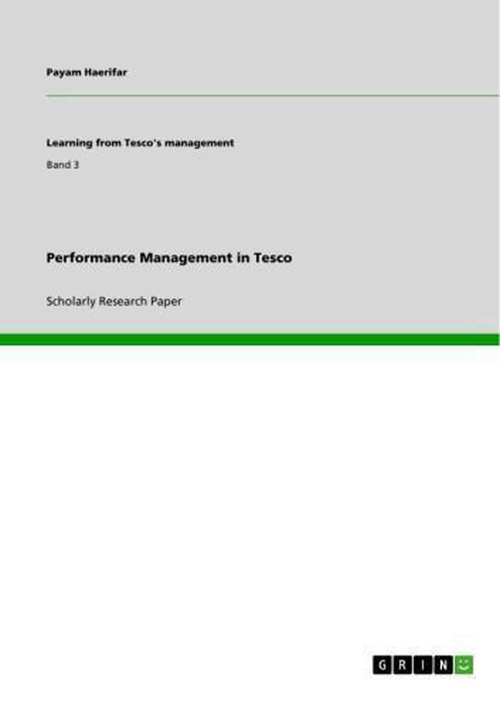 Performance Management in Tesco (ebook), Payam Haerifar | 9783656032793 ...