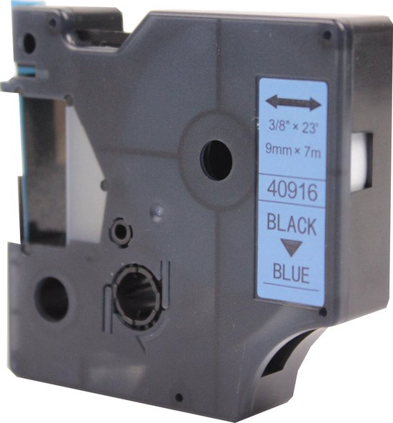 KATRIZ® huismerk label tape voor Dymo 40916 | LabelManager PNP ...