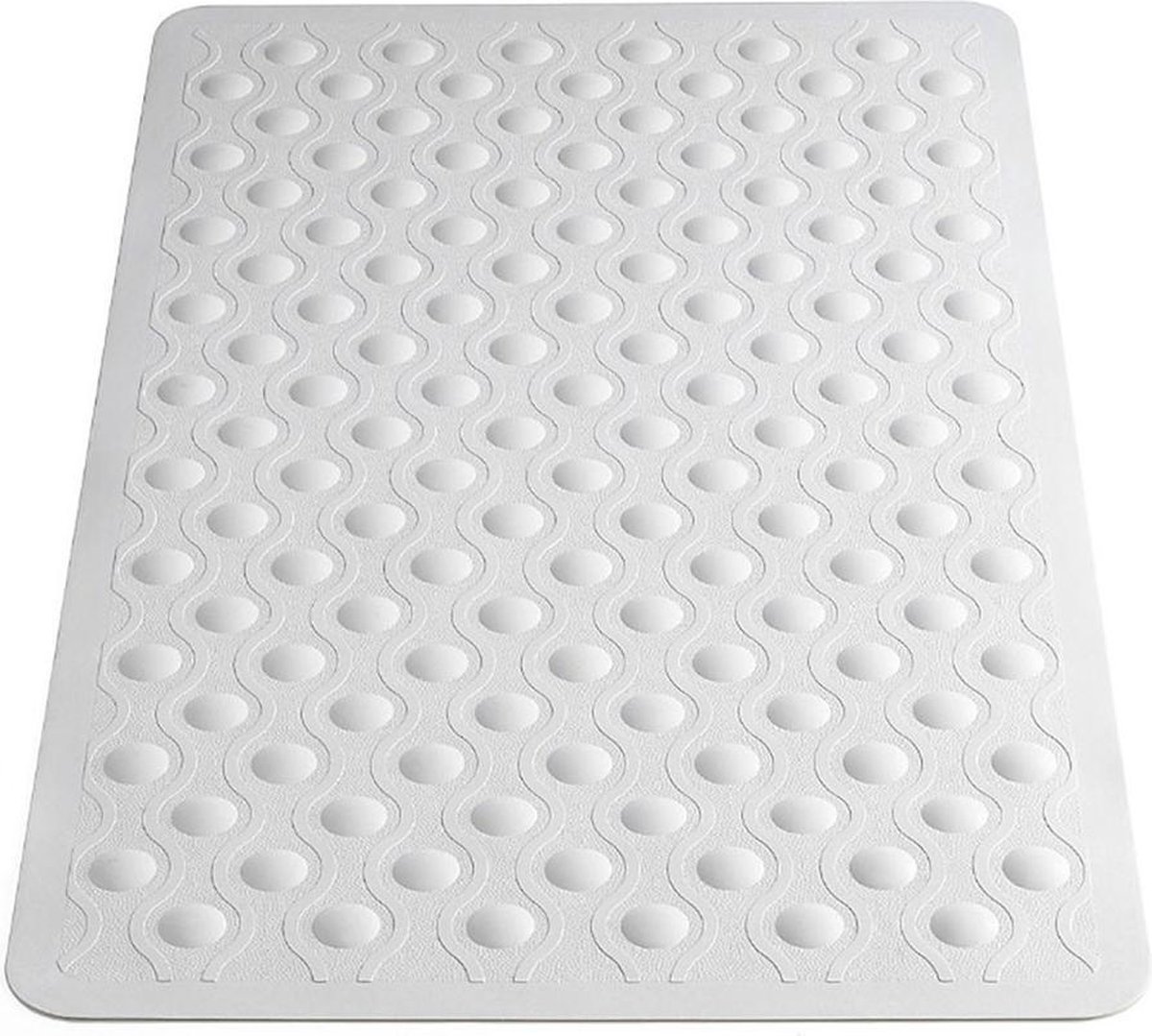Rubberen Antislip Douchemat - 54 x x54 cm | Kwaliteit | Wit | bol.com