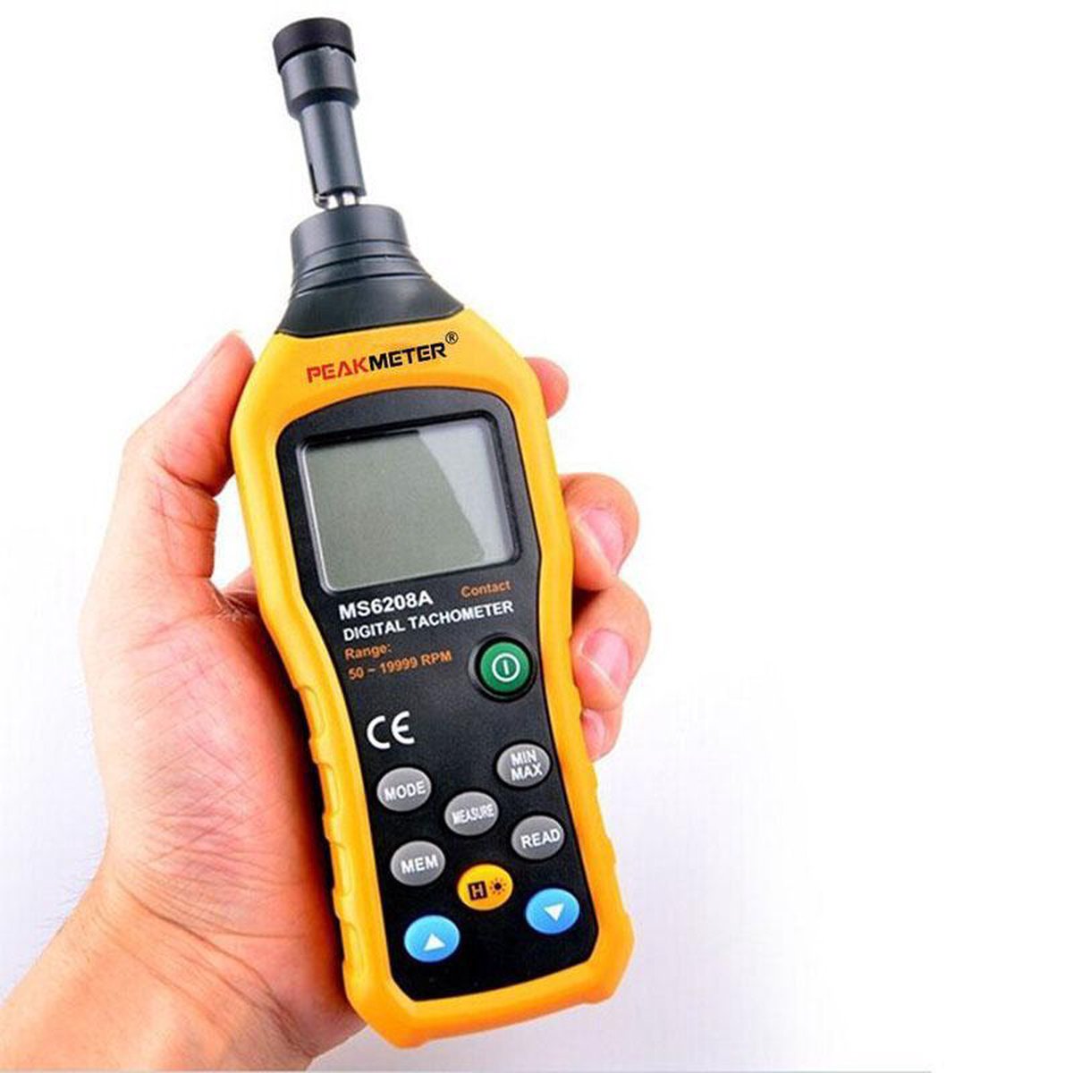 Digitale Tachometer - Toerenteller - berekent aantal toeren per minuut ...