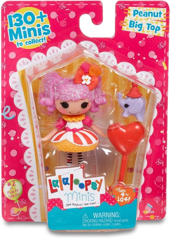 Mini Lalaloopsy Super Silly Party Pop - Peanut Big Top | bol.com Mini Lalaloopsy Super Silly Party Pop - Peanut Big Top | bol.com